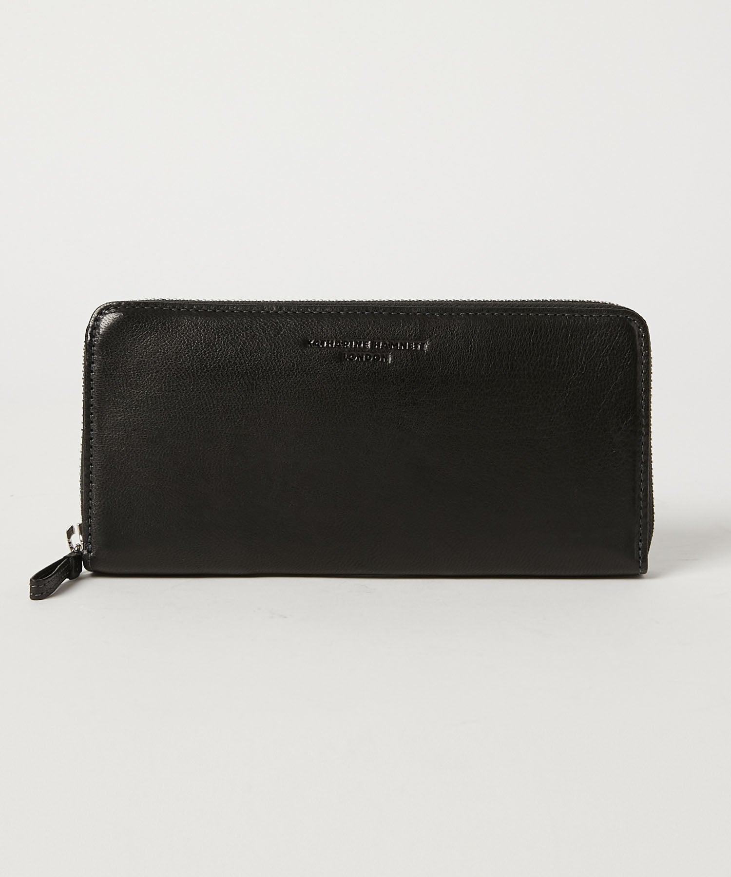 【KATHARINE HAMNETT LONDON】BUMP ラウンドファスナー長財布（490-52306）